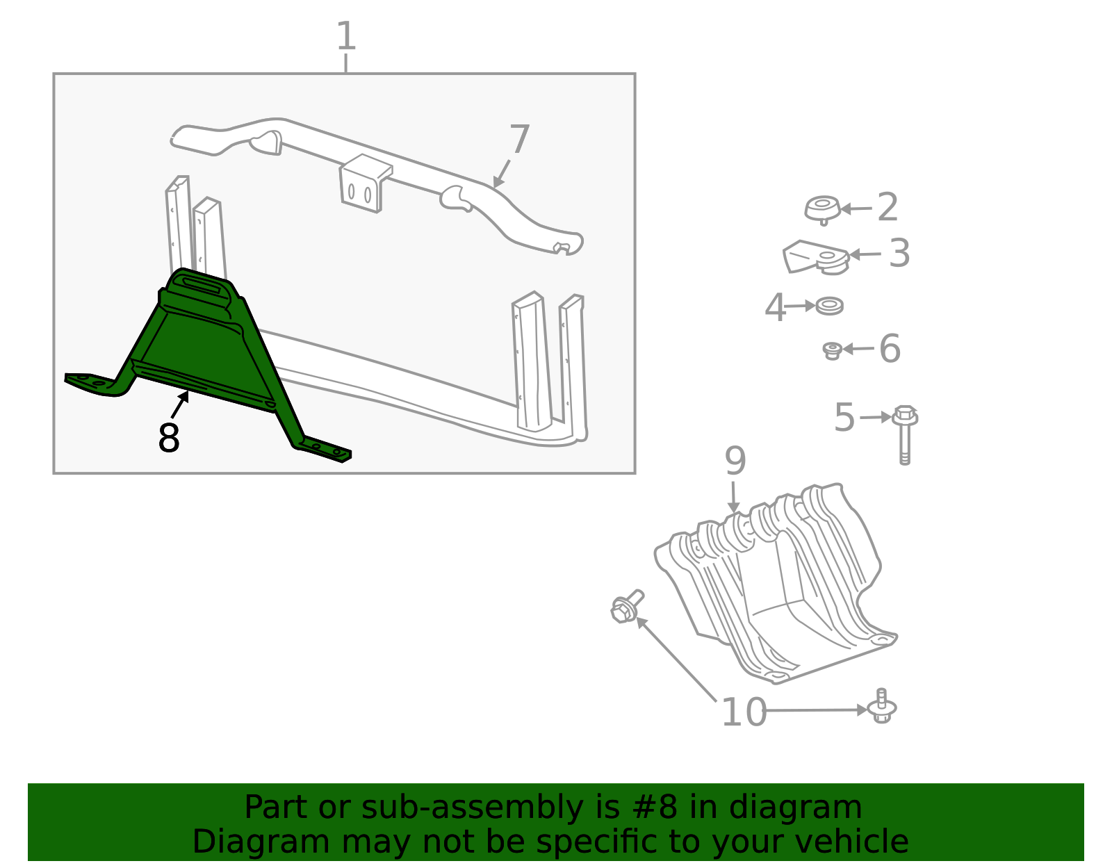15223722 - Brace,F/End Sh Met Rad Opg 1999-2007 GM | GM Parts Center