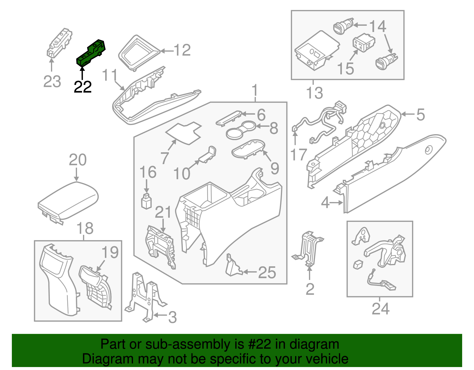 Hyundai - 93350-F2BB0-THU - Switch Assembly - 2017-2020 Hyundai Elantra ...