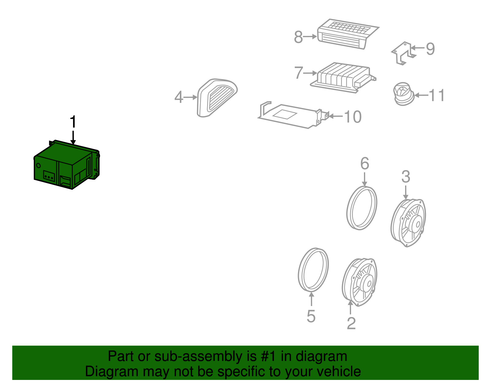 2017 Volkswagen Am/fm Cd 5C0-035-200-C | OEM Parts Online