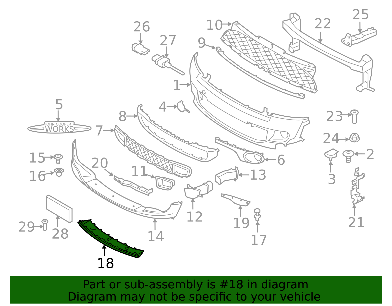 51-11-7-283-372 - Spoiler Center | BMWPartsHub