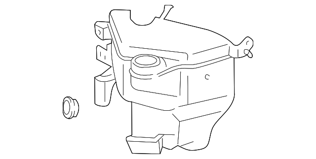 85315-60300 - 2003-2009 Toyota 4Runner - Washer Reservoir | Toyota ...