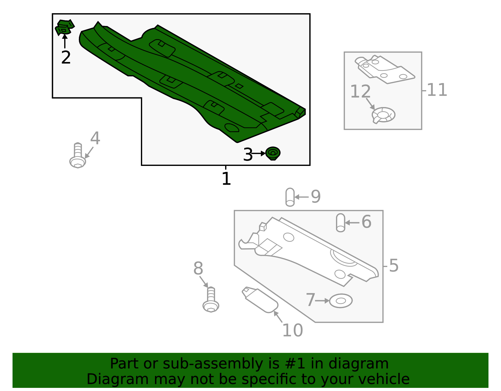 2020-2025 Volkswagen Atlas Cross Sport Under Cover 3QF-825-202-D | OEM ...
