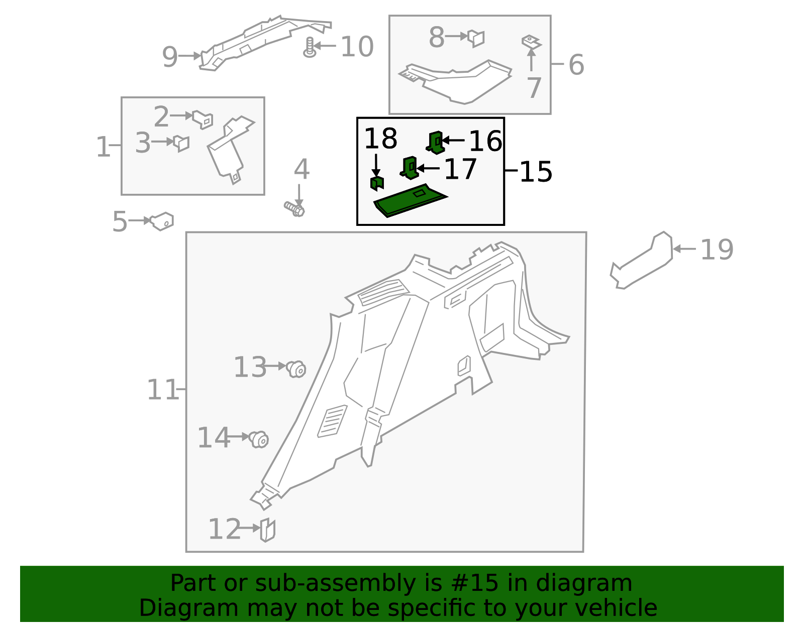 2020-2025 Lincoln Corsair Center Panel LJ7Z-7831011-AX | Awesome Parts Ford