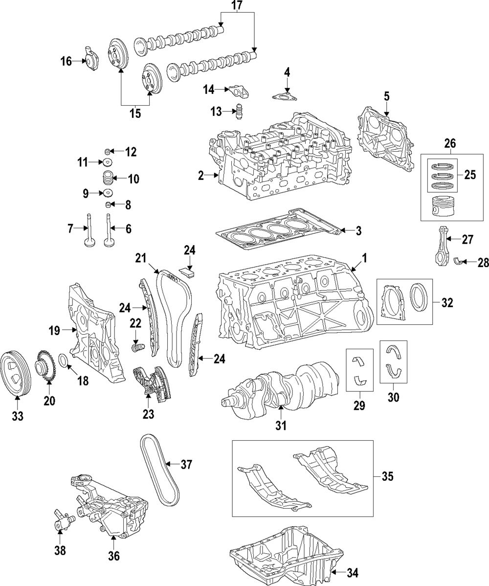 133-010-00-05 - Cylinder Crankcase Mercedes-Benz USA Parts