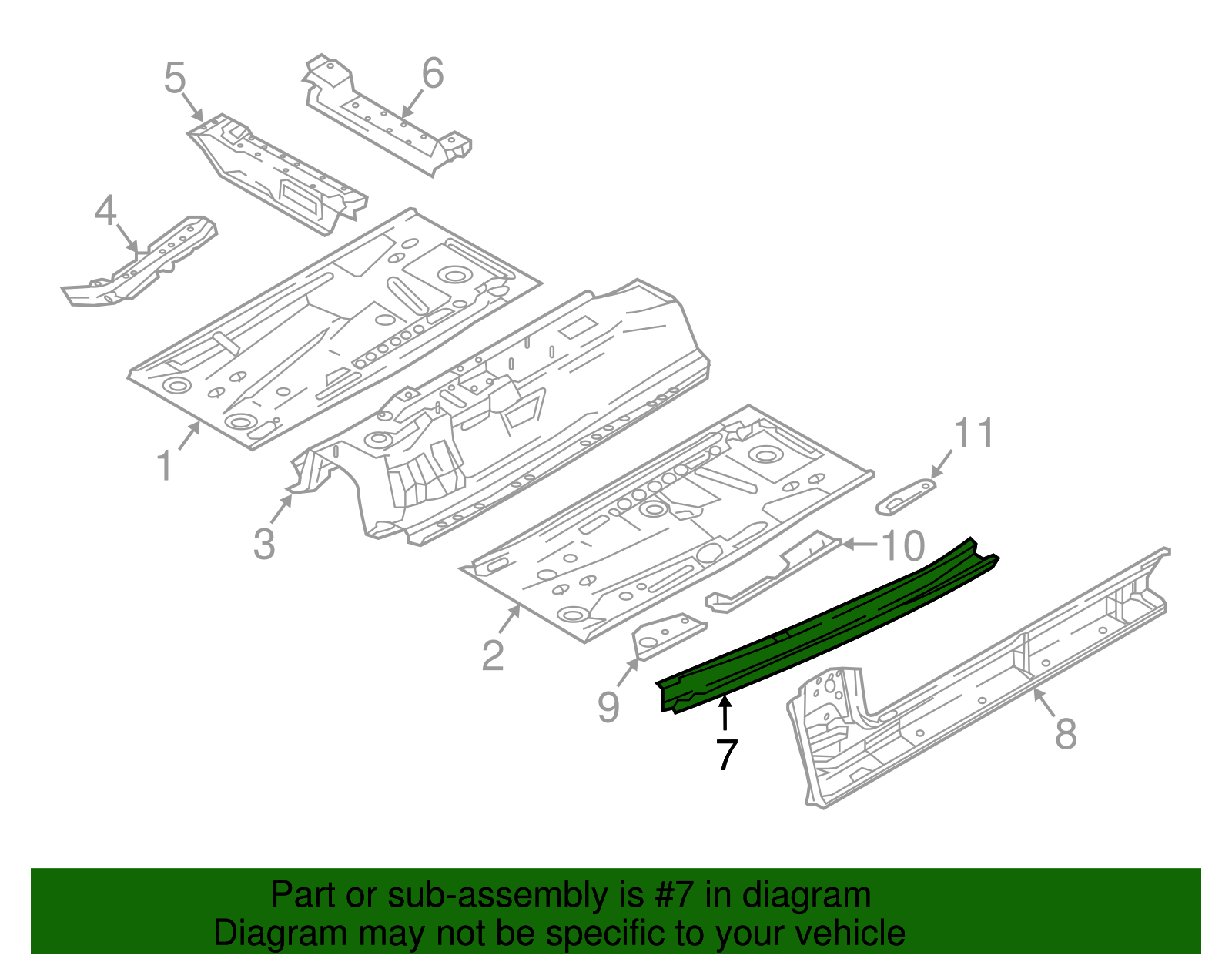 KD53-54-660B - Side Reinforced - 2013-2025 Mazda CX-5 | Mazda OEM Parts ...