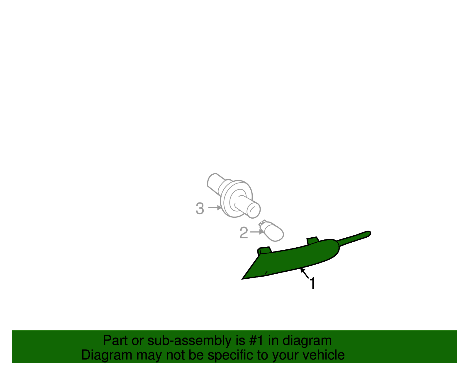 211-820-09-21 - Mercedes-Benz Side Marker Lamp 2007-2009 Mercedes-Benz ...