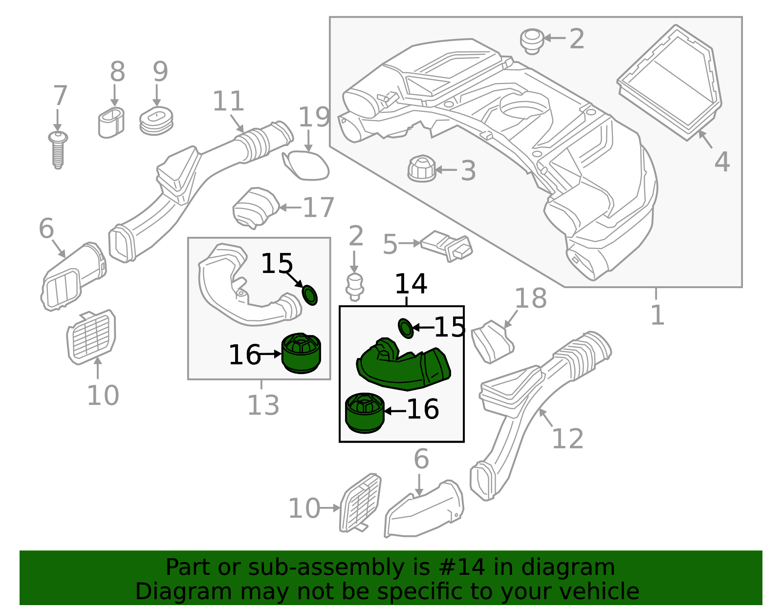 2019-2021 BMW Resonator 13-71-8-672-517 | BMW OEM Parts