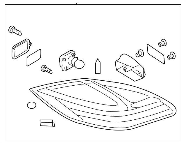 2014-2016 Porsche Panamera Tail Lamp Assembly 970-631-435-05 | OEM ...