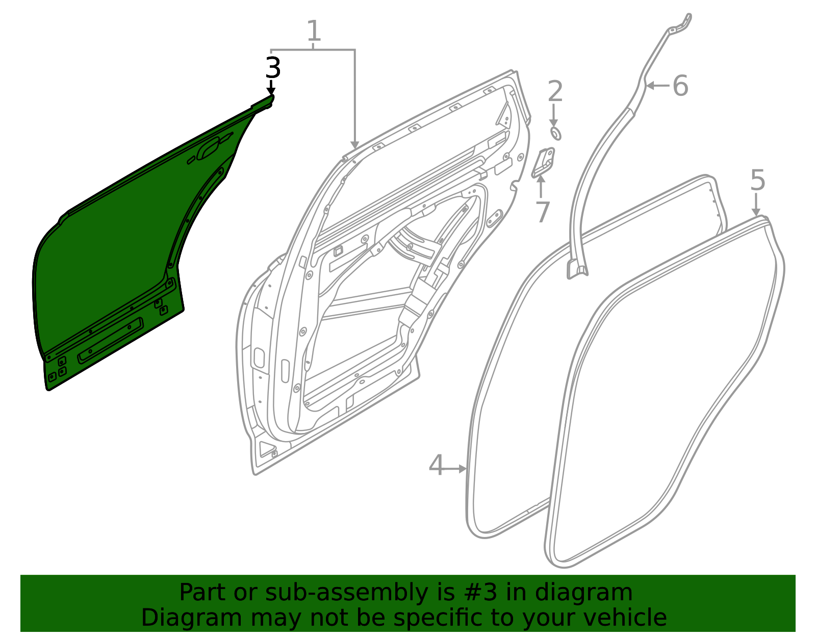 Door Outer Panel - Premium Exterior Body Component | AutoNation Parts