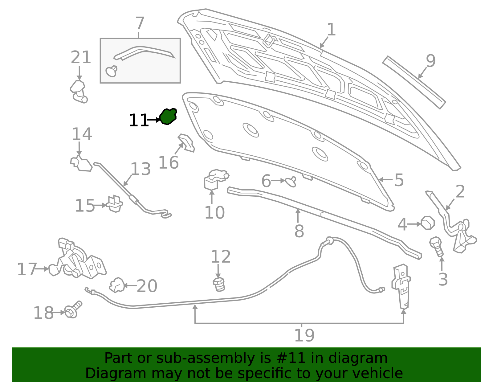 Buy Genuine GM Auto Parts - Bumper (Part # 42334854) | GM Parts Store