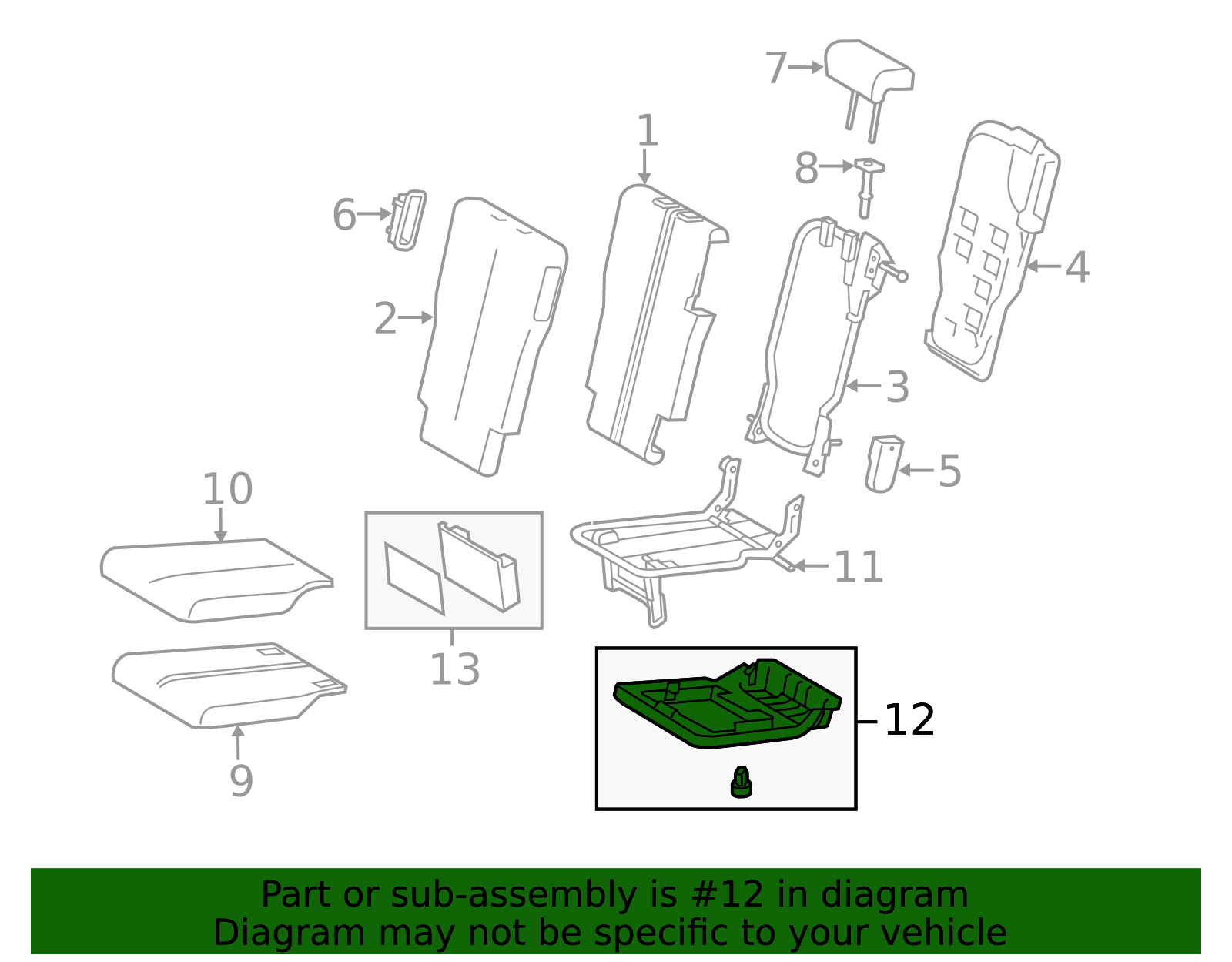 79117-08020-E0 - Lower Cover 2011-2020 Toyota Sienna | Toyota San Diego ...
