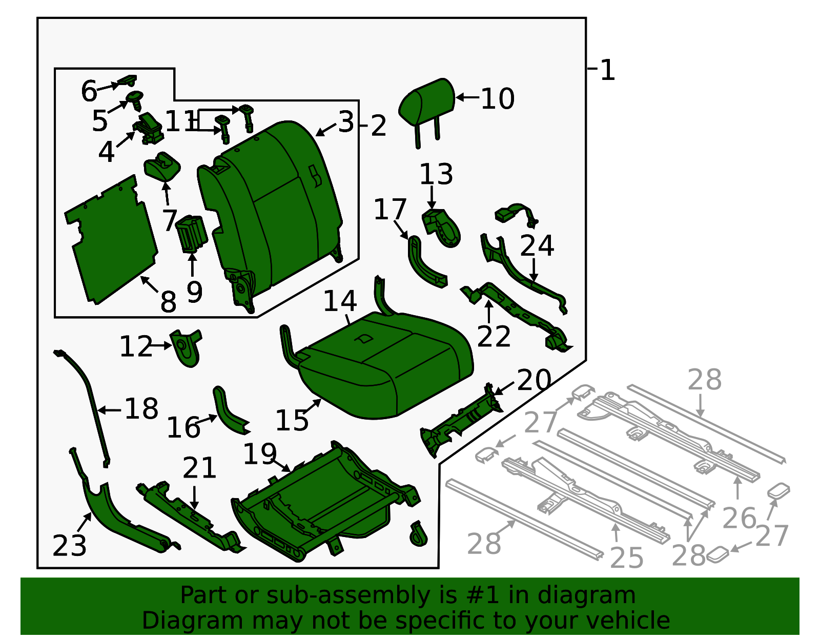 TE71-57-20XD-02 - 2010-2012 Mazda CX-9 - Seat Assembly | Mazda Part Direct