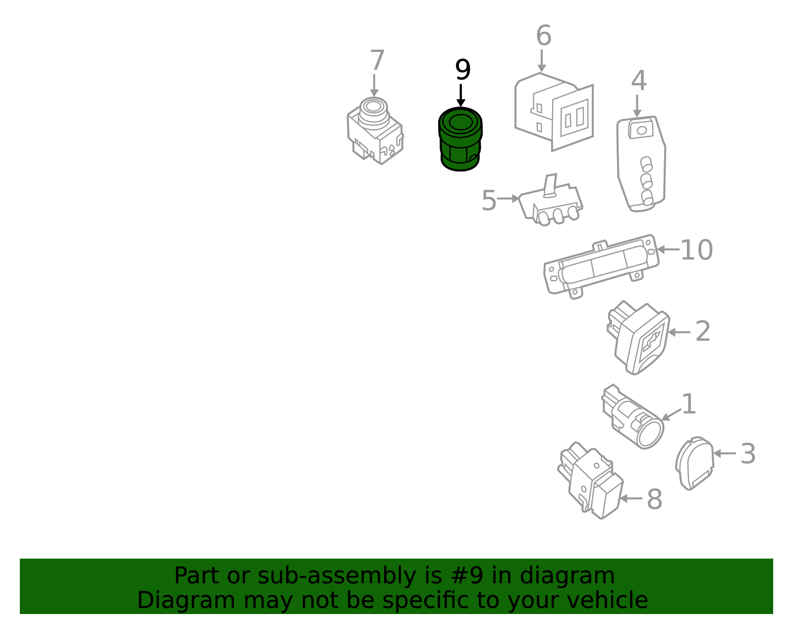 25535-3UB1B - High-Quality Active Suspension Mode Switch for 2015-2020 ...