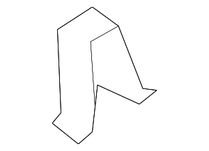 53836-0E040 - Inner Reinforced Support Bracket - 2008-2013 Toyota ...