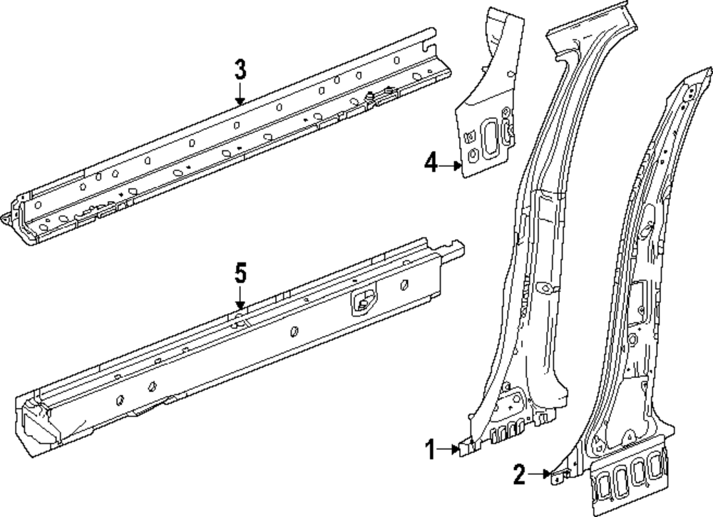 2024-2025 Buick Envista Inner Rocker 60003732 | Shop Matick Buick GMC
