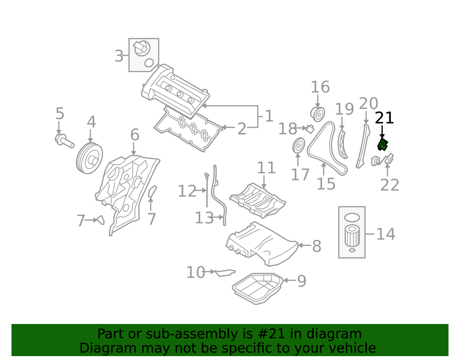 2006-2012 Hyundai Tensioner 24410-3C300 | OEM Parts Online