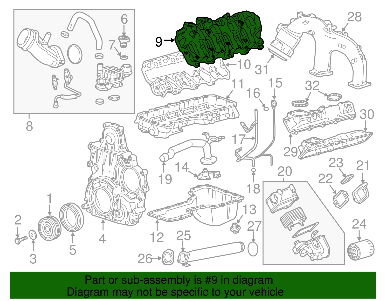 2017-2023 GM Cover 12707084 | OEM Parts Online