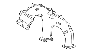 2017-2019 GM Upper Intake Manifold Assembly 12686016 GM | GMPartsDirect.com