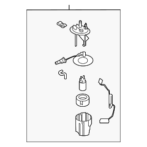 Genuine Fuel Pump Assembly for 2011-2014 Hyundai Sonata | Part# 31110 ...
