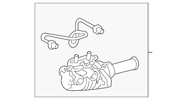 Genuine Toyota Master Cylinder part# 47207-08011 for 2004-2010 Toyota ...
