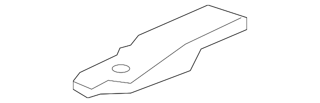 2013-2017 GM Radiator Lower Bracket 23120324 | Parts McElveen