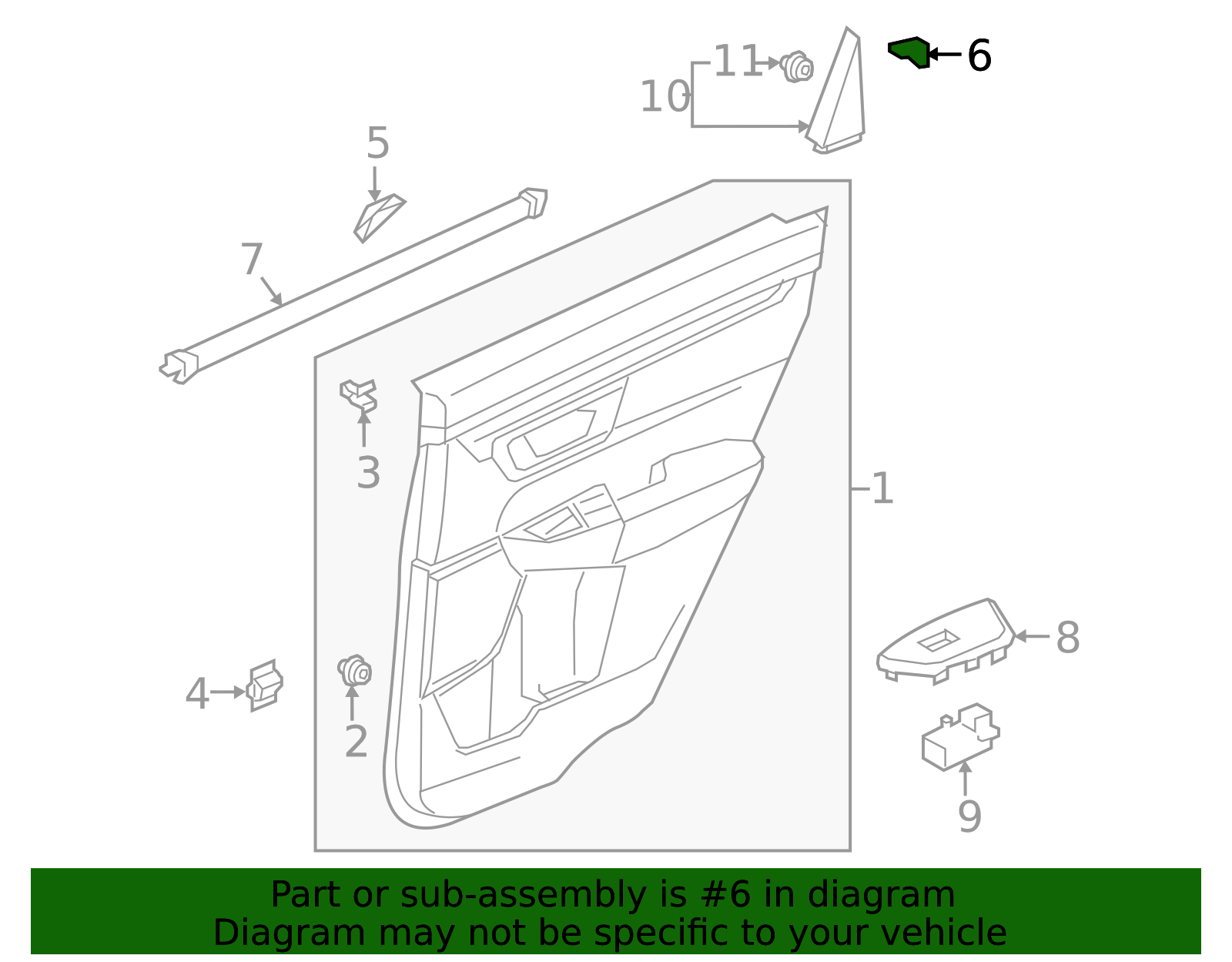 72498-TLA-A01 - Corner Trim 2017-2022 Honda CR-V | Honda Parts Online