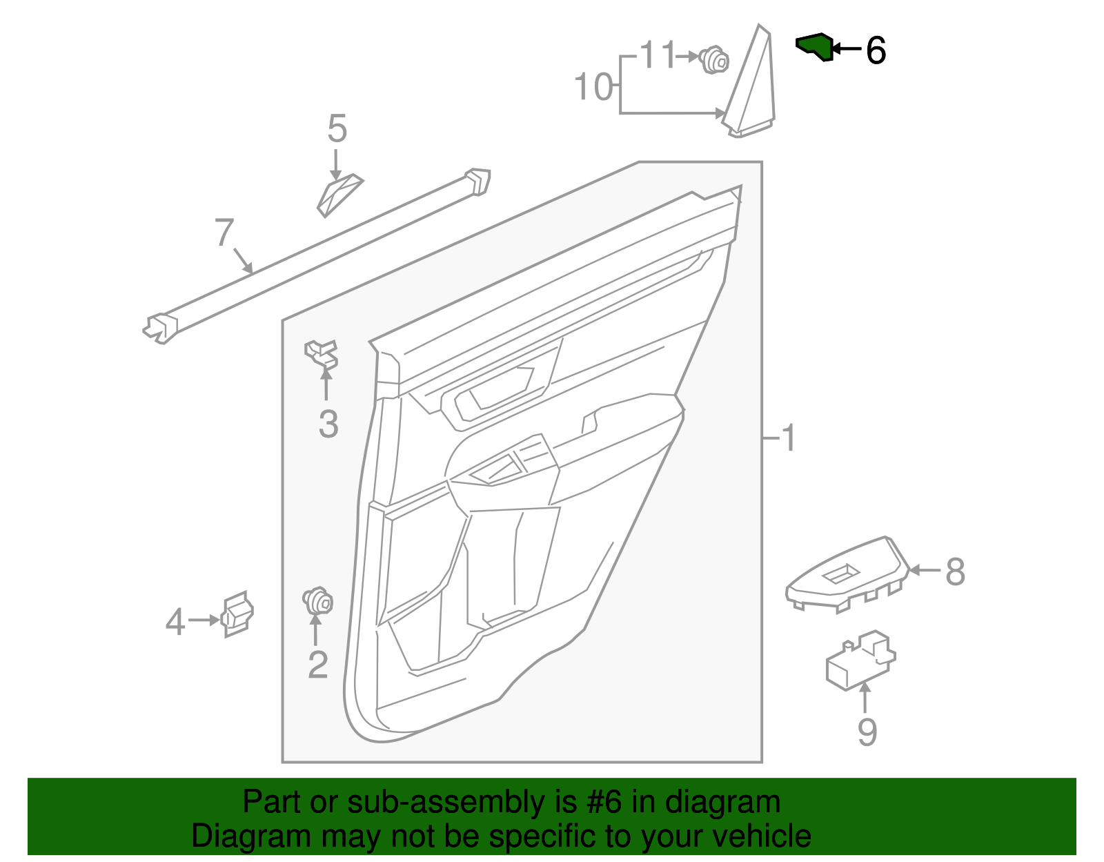72458-TLA-A01 - Corner Trim 2017-2022 Honda CR-V | Honda Parts Online