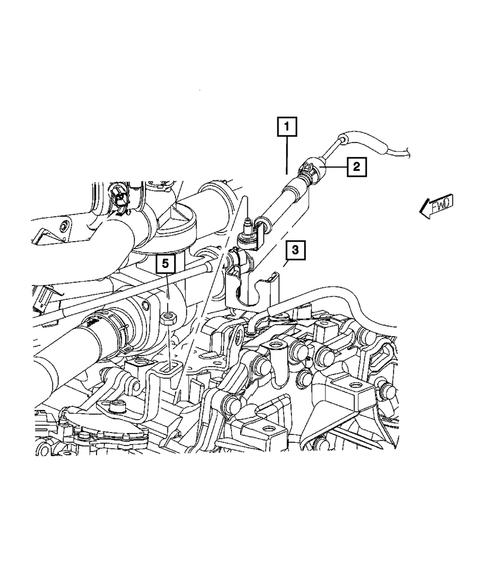 68024433AD - Gear Selector Cable 2007-2017 Jeep | The Official Mopar eStore