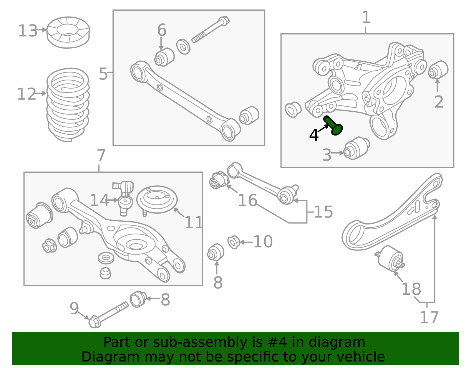 52755-3Q000 - Knuckle Assembly Bolt 2014-2016 Kia Cadenza | Kia.Parts Store