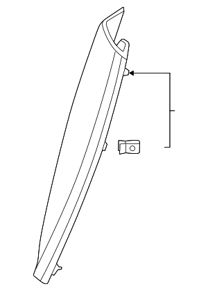 Genuine Lock Pillar Trim for 2019-2025 Volvo | Part# 31469188 | Over 30 ...