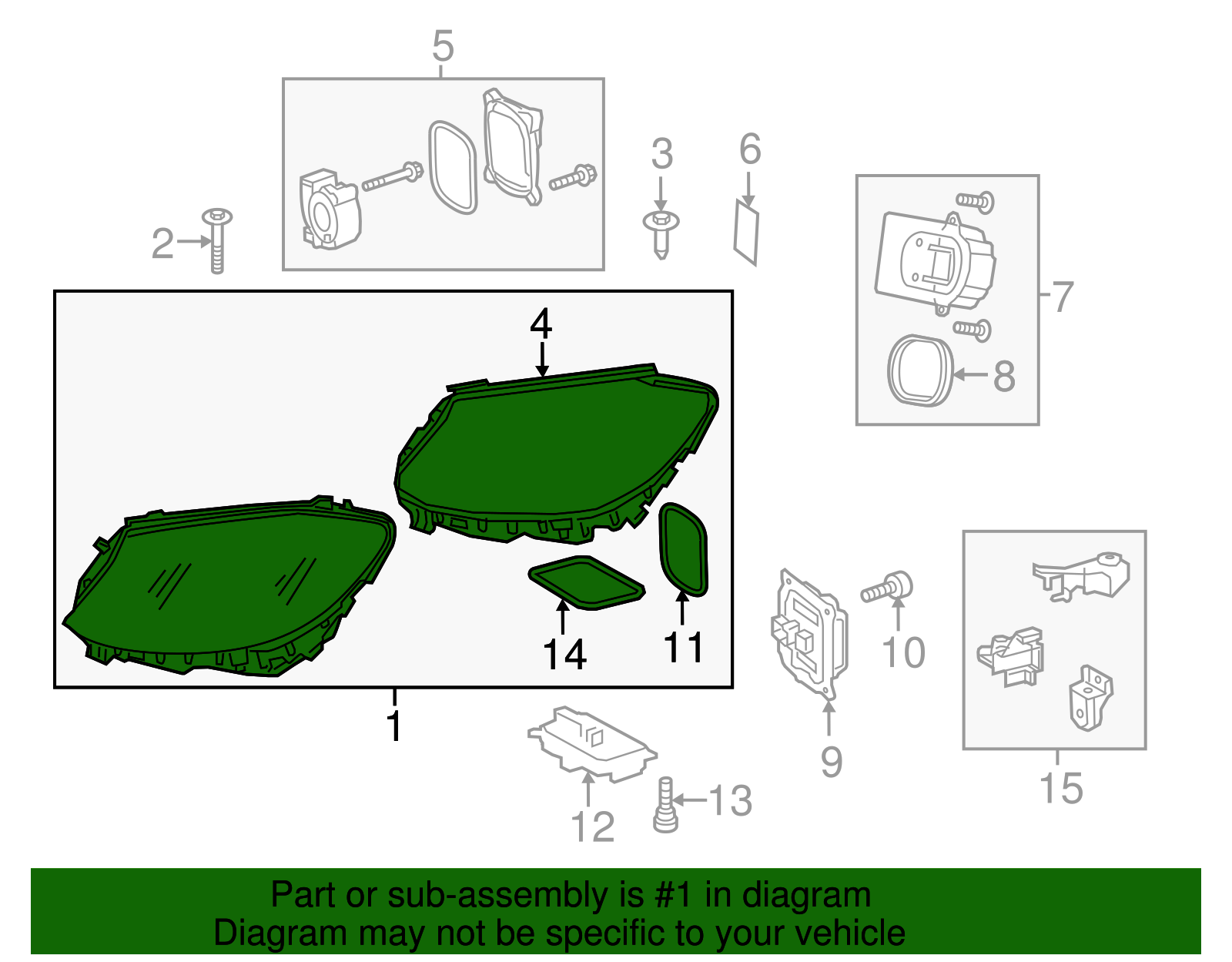 205-906-66-04-64 - Headlamp Assembly 2019 Mercedes-Benz | Mercedes-Benz ...