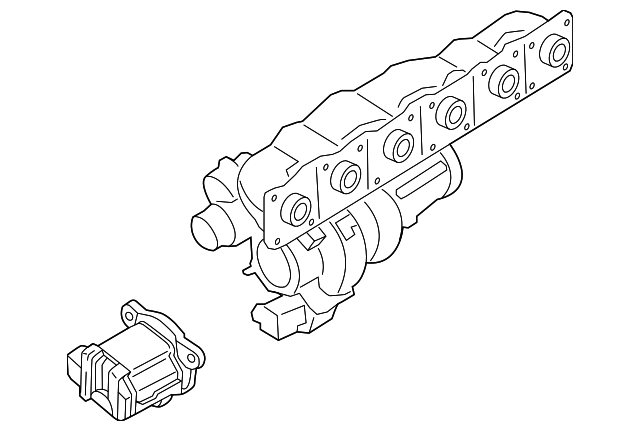 Genuine BMW 11-65-7-648-913 | Exhaust Manifold | FREE Shipping on Most ...