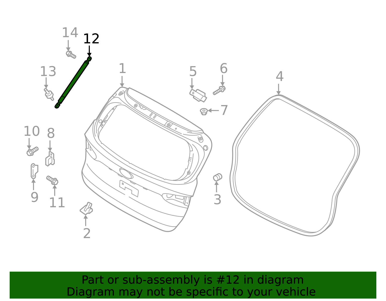 2019-2023 Hyundai Lift Cylinder 81840-S2000 | OEM Parts Online