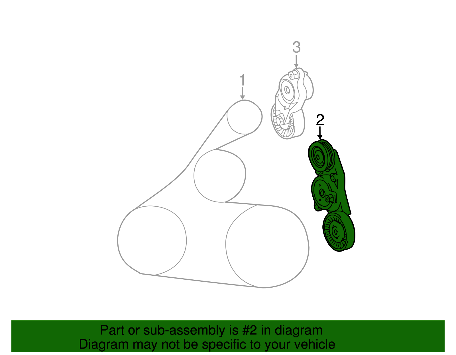 16601-0V010 - Tensioner 2010-2011 Toyota Camry | Longo Toyota Of ...