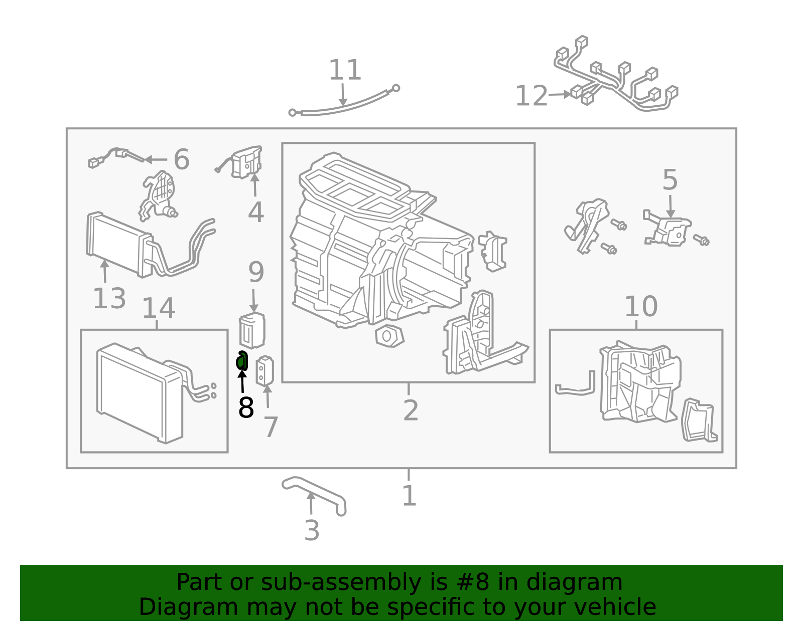 80215-S6A-003 - Expansion Valve Plate 2003-2005 Honda Civic | Honda ...