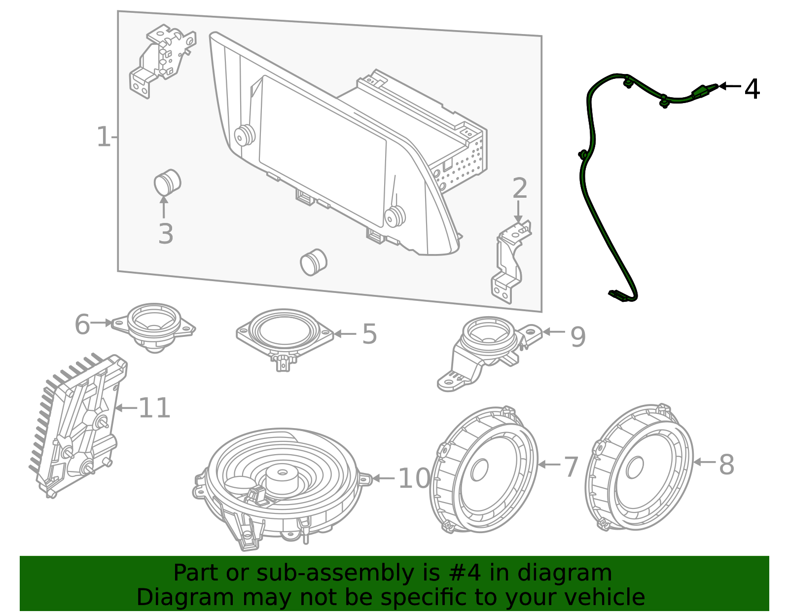 Hyundai - 96230-L0200 - Antenna Cable - 2020-2022 Hyundai Sonata | OEM ...