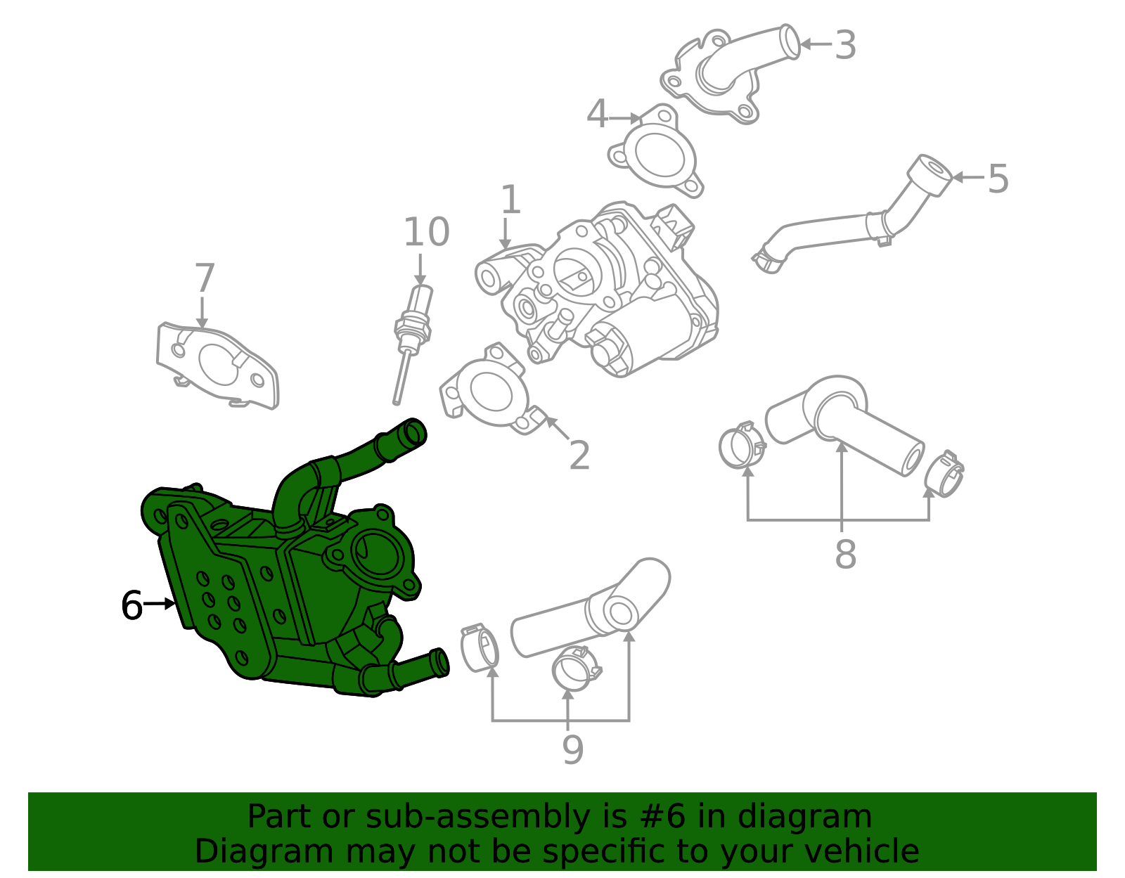 28460-2M800 - Egr Cooler 2021-2025 Kia | Kia.Parts Store