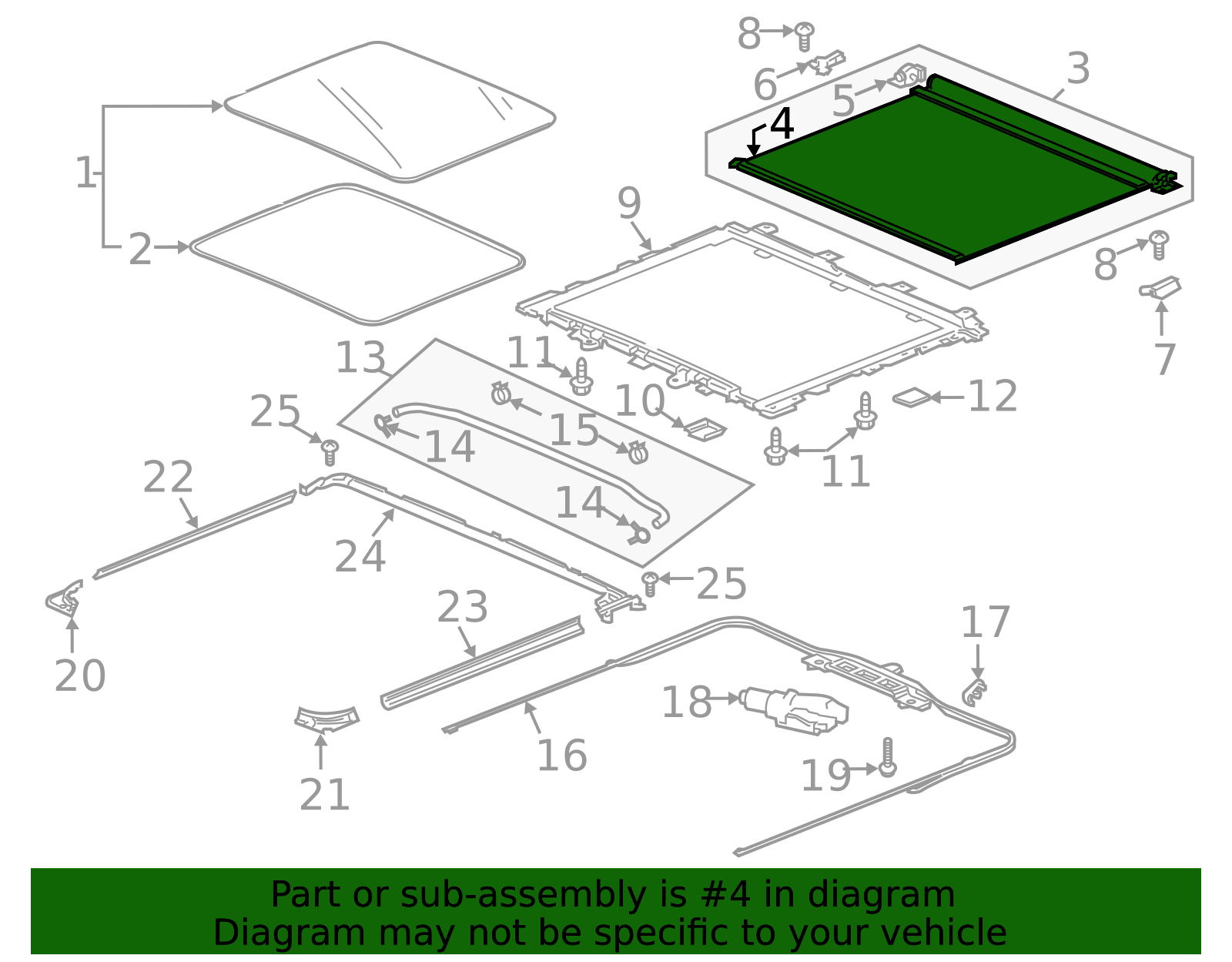 Sunroof Cover - Interior Panel Finish OEM | AutoNation Parts