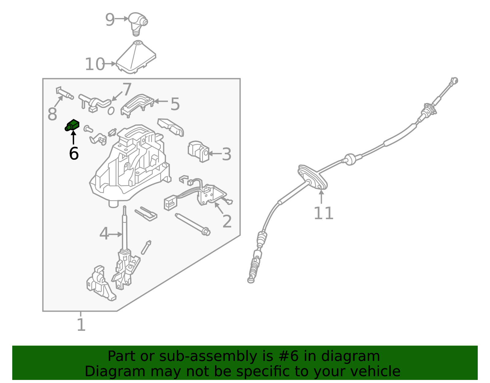 2014-2020 Kia Sorento Shift Interlock Solenoid 95840-C5100 | OEM Parts ...