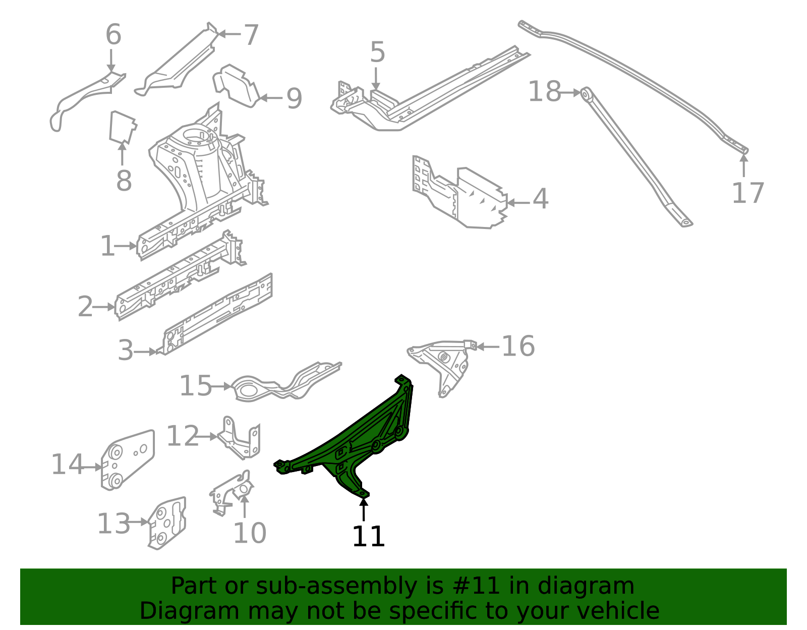 41-00-7-427-130 - Bracket 2016-2022 BMW X1 | BMW Auto Parts Warehouse