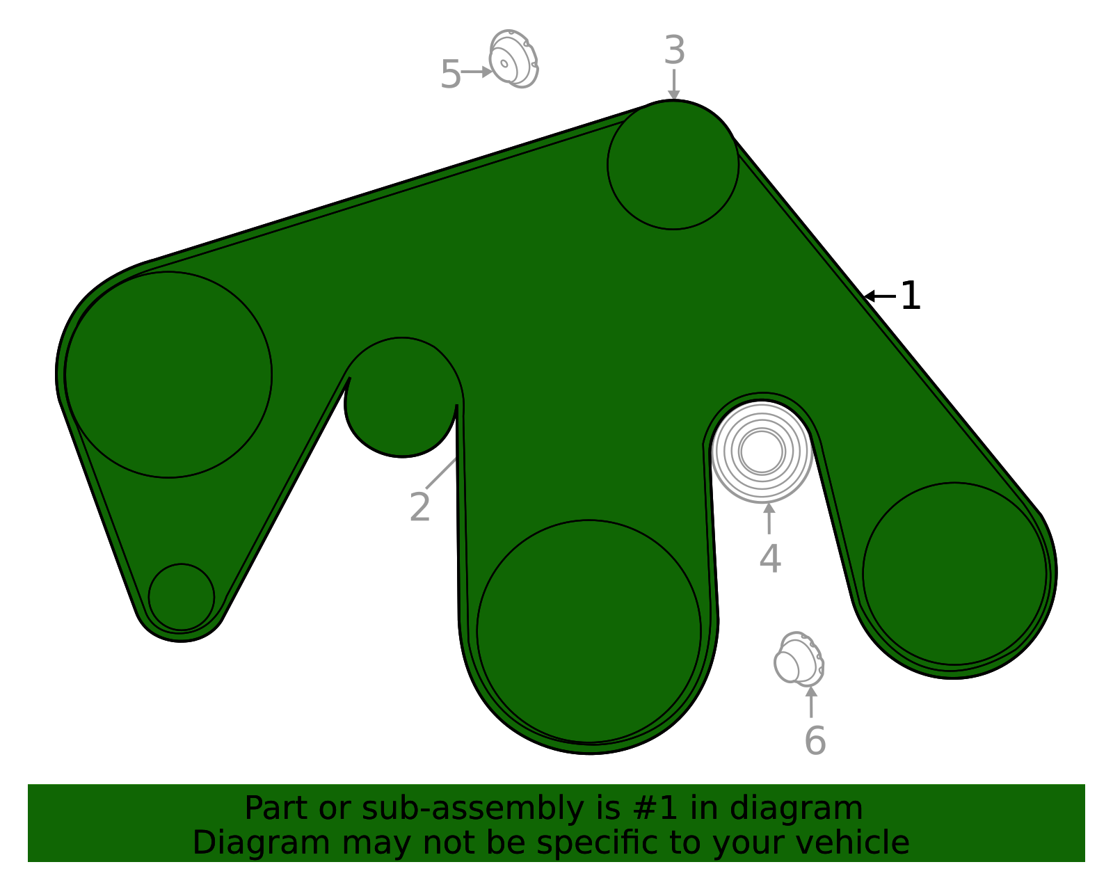 11720-9BT0B - Serpentine Belt - 2020-2021 Nissan Frontier | Nissan OEM ...