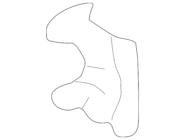 Genuine Toyota Front Plate part# 51035-0C010 for 2000-2007 Toyota ...