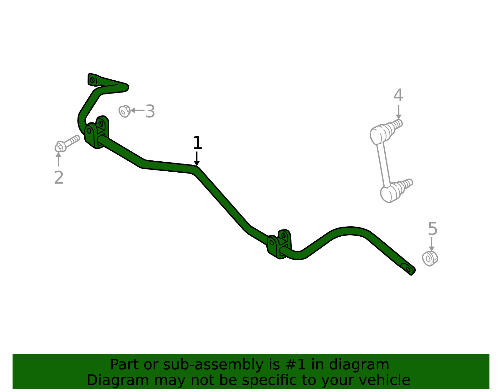8630547 - Stabilizer Bar - 2001-2007 Volvo | Volvo OEM Parts Direct
