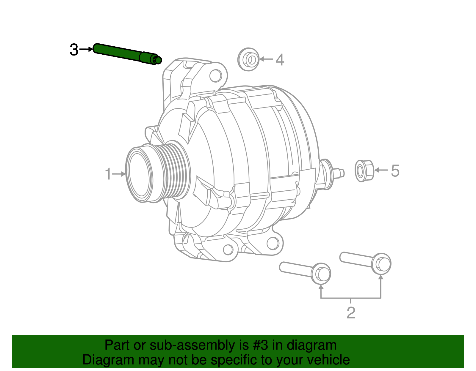 2014-2024 Mopar Stud 06508819AA | Mopar Parts Canada