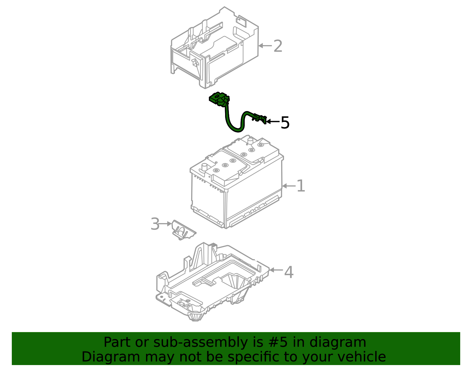 37180-R0000 - Battery Current Sensor 2022-2024 Kia Carnival | Kia.Parts ...
