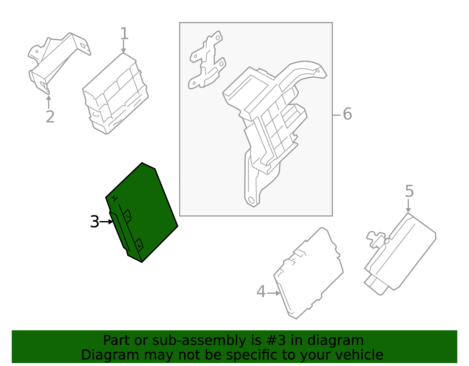 88281SG360 - High-Quality Transmission Control Module Bracket for ...