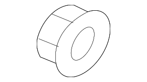 2001-2025 Kia Body Side Molding Nut 86355-3E000 | Kia Automotive Parts