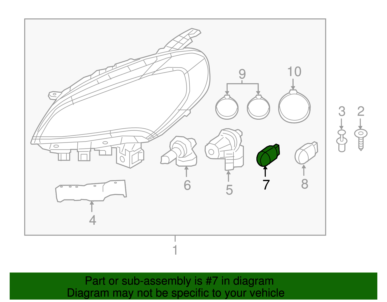 2014-2022 Mopar Bulb 68095364AA | Mopar Parts Canada