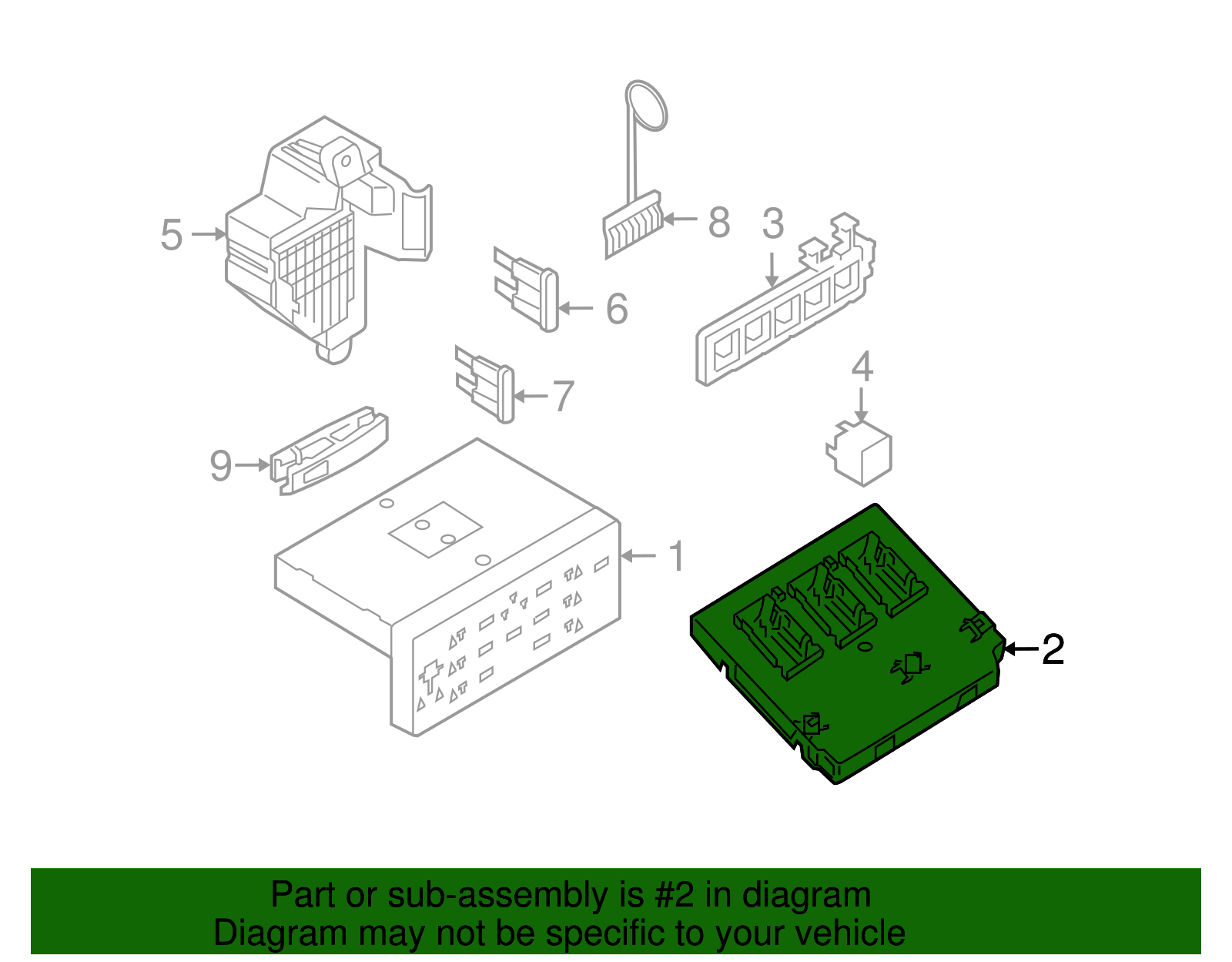 2010 Volkswagen Golf Module 1K0-937-087-G-Z20 | OEM Parts Online