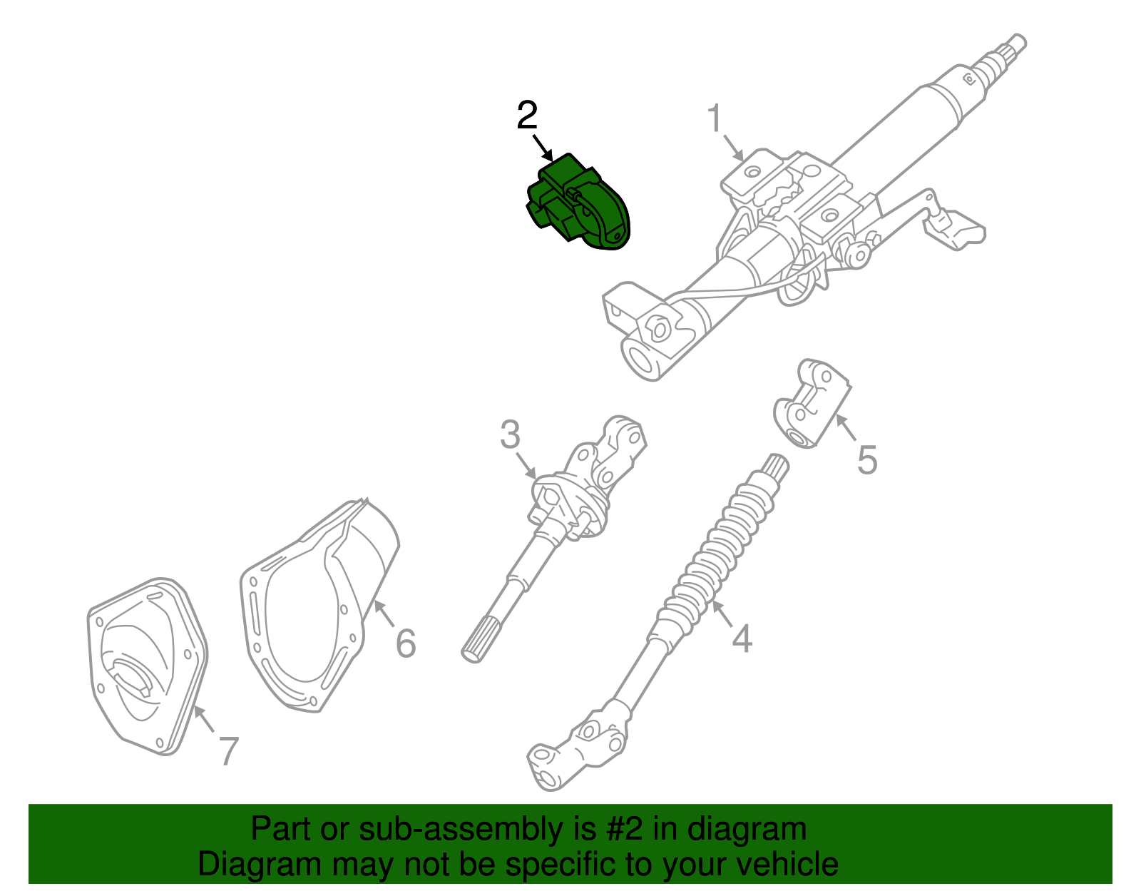 2016-2023 Toyota Steering Lock 45020-04050 | Toyota Parts Center